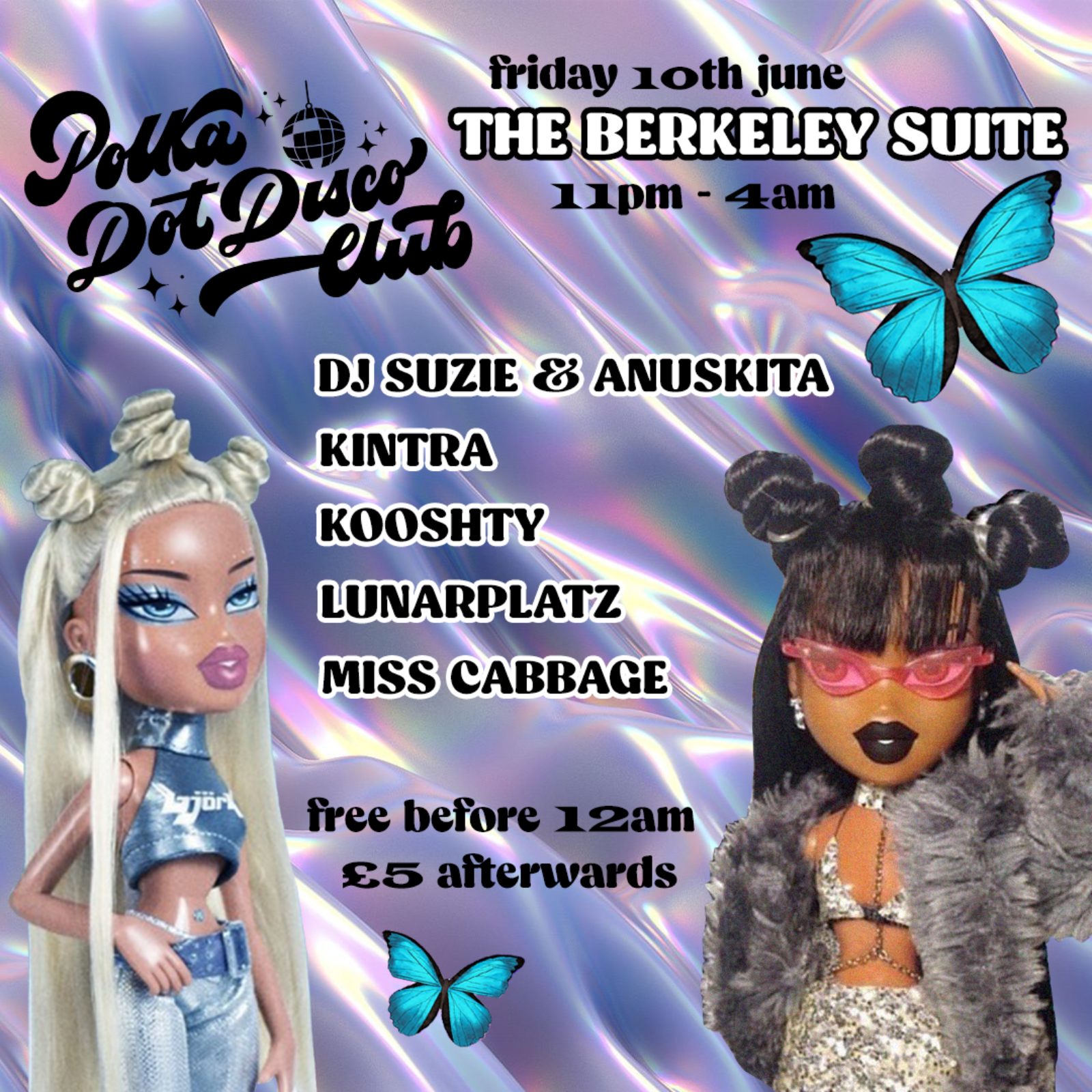 POLKA DOT DISCO CLUB | The Berkeley Suite
