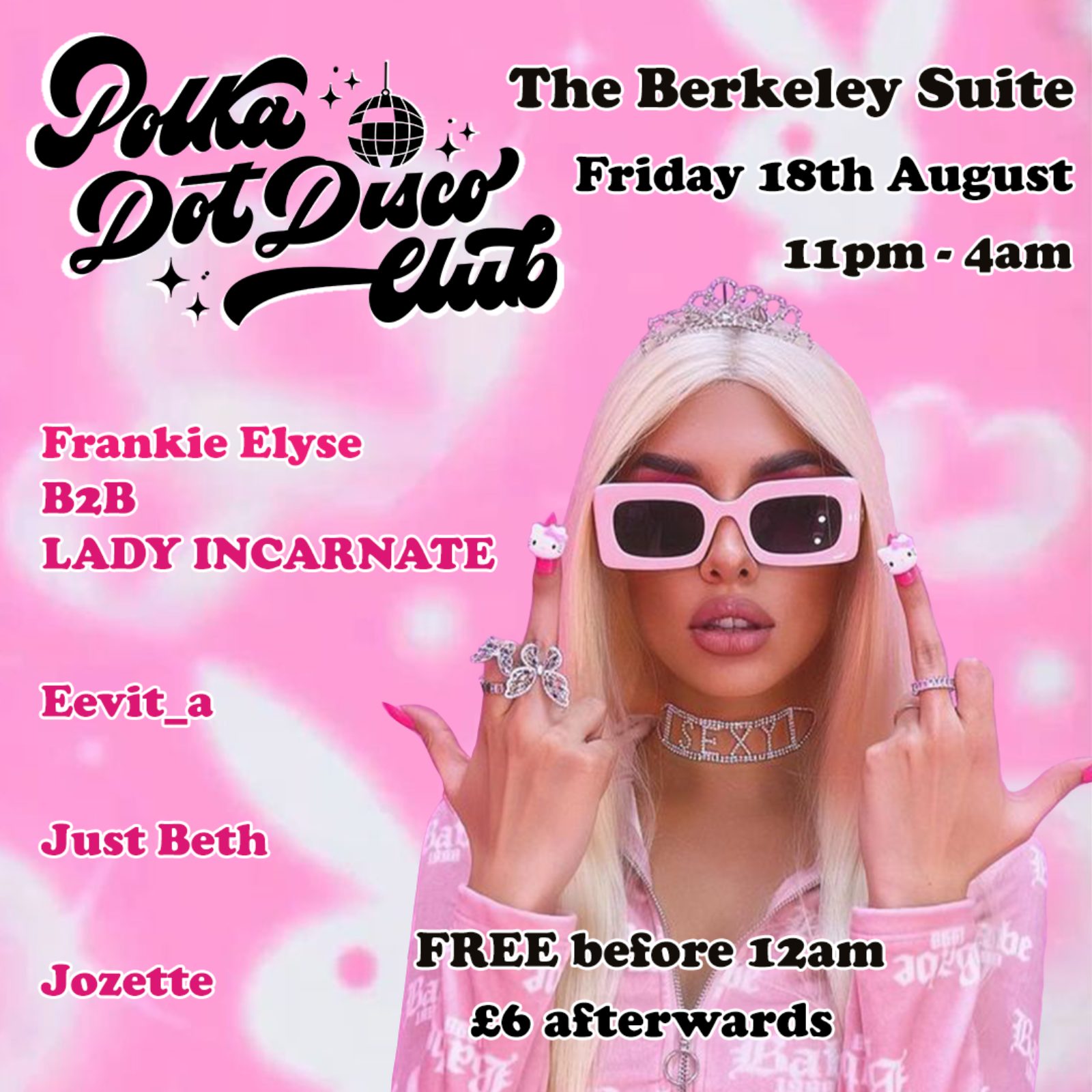 POLKA DOT DISCO CLUB | The Berkeley Suite