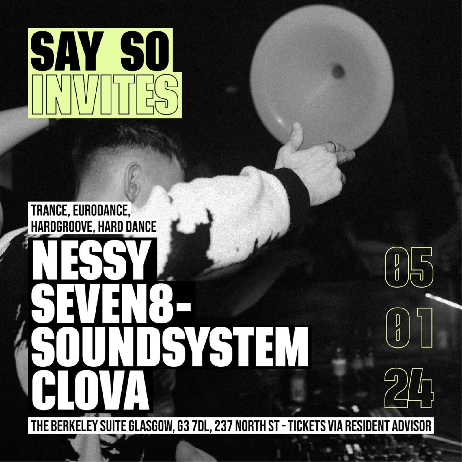 SAY SO OPENING NIGHT 2024 | The Berkeley Suite